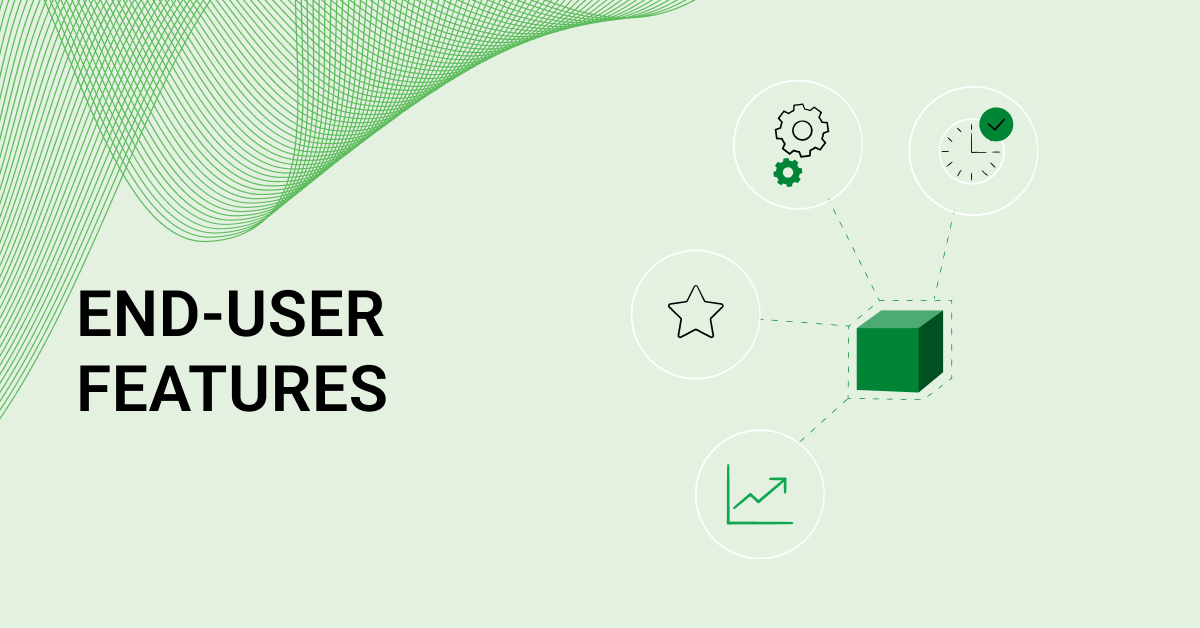 Cloud End-User Features